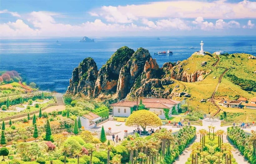 Busan: Hidden Gem Geoje & Oedo Botania Island & Cable car