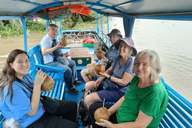 Day Tour My Tho - Ben Tre On Boat Explore Coconut Island