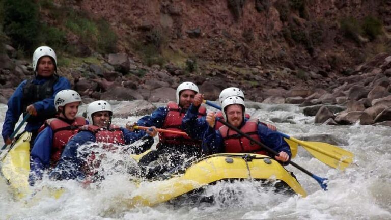 Cusco: River Rafting Adventure Full Day | Adrenaline Tour