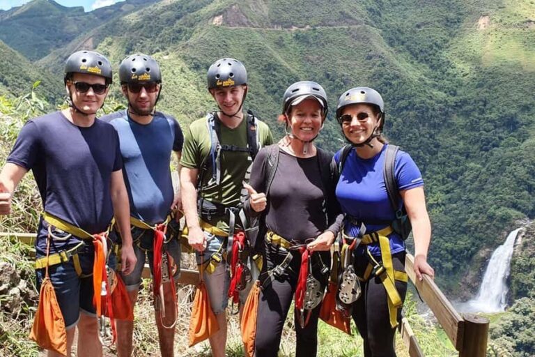 From Medellin: Epic Zipline and Giant Waterfall