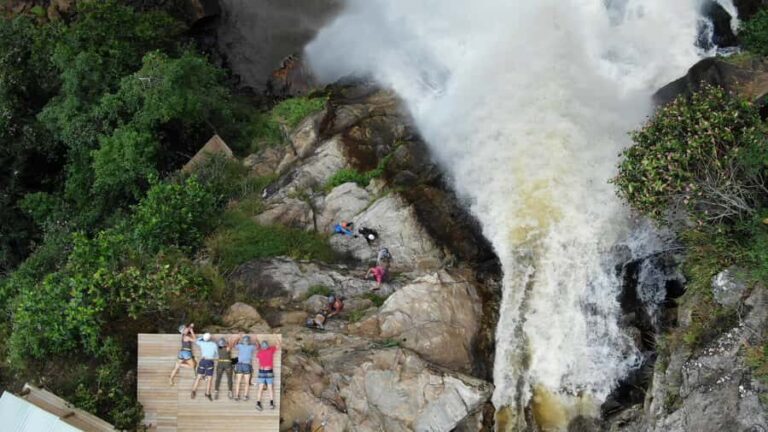From Medellin:Powerful via Ferrata & Zipline Giant Waterfall