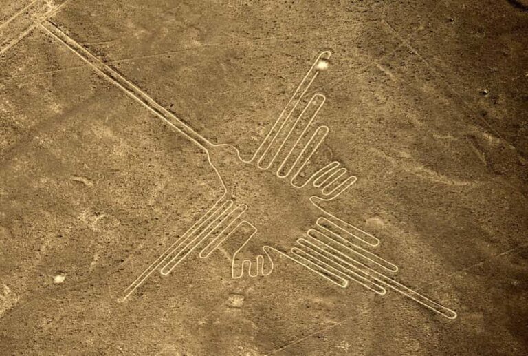 From Nazca: Flight in a light aircraft over the Nazca Lines