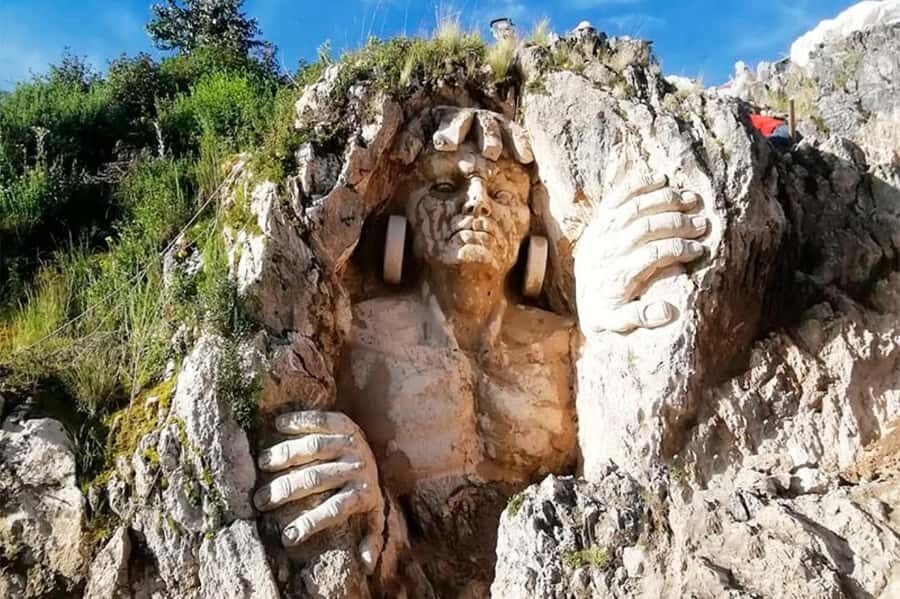 New attraction Abode of the Gods on quad bikes