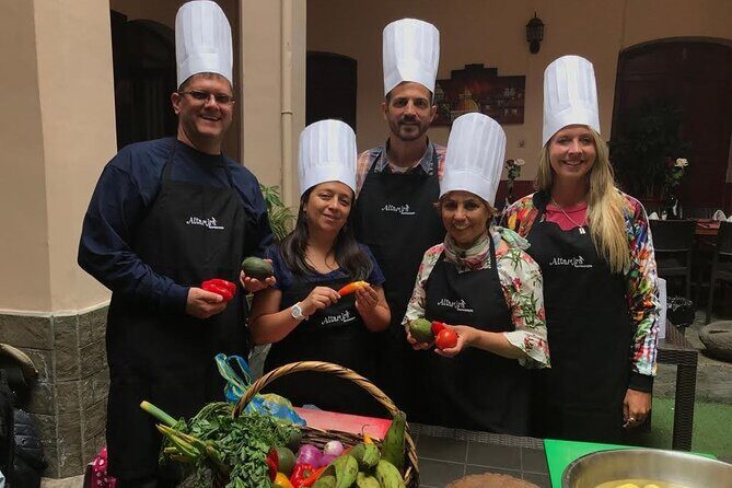 Quito Private & All Inclusive Cooking Class with Certified Chef