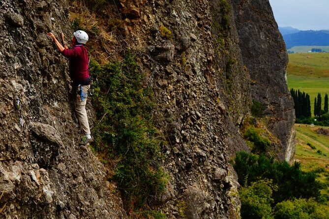 Rock Climbing Day in Coyhaique Chilean Patagonia