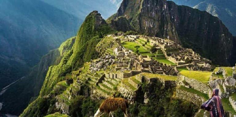 Sunset at Machu Picchu